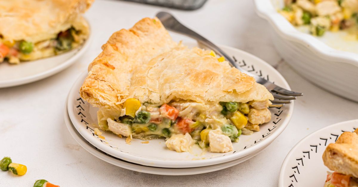 Easy Chicken Pot Pie - Celebrating Simply