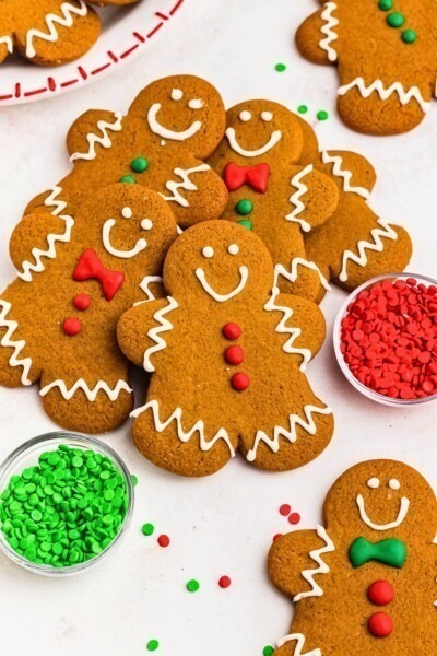 Gingerbread Cookies - Celebrating Simply