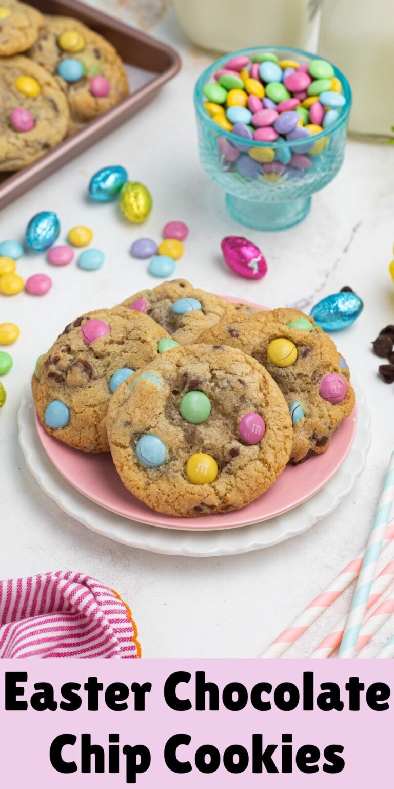 Easter Chocolate Chip Cookies - Celebrating Simply