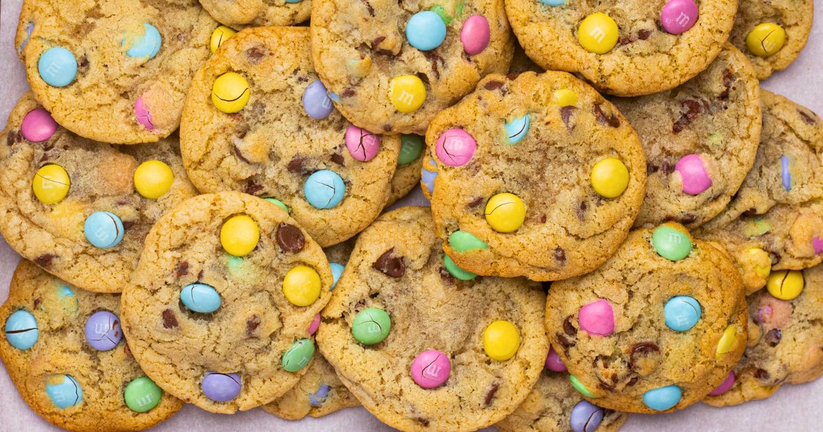 Easter Chocolate Chip Cookies - Celebrating Simply