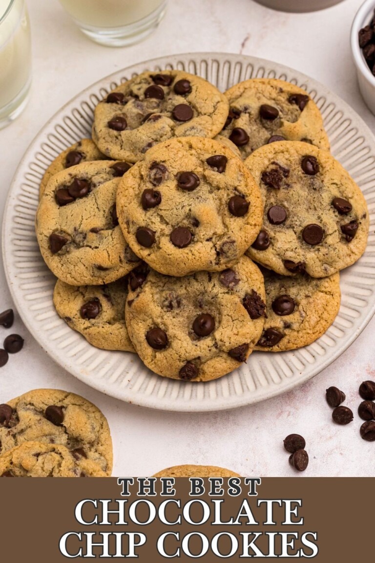 Easy Chocolate Chip Cookies Recipe - Celebrating Simply