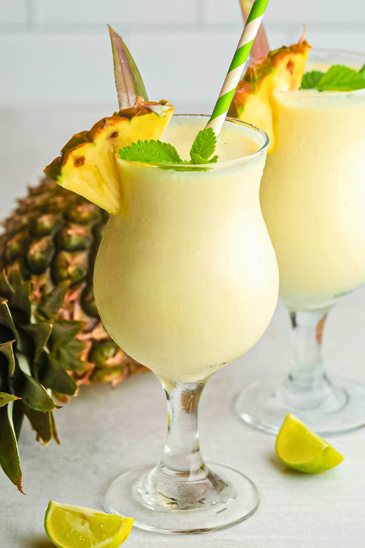 Virgin Piña Colada Recipe - Celebrating Simply