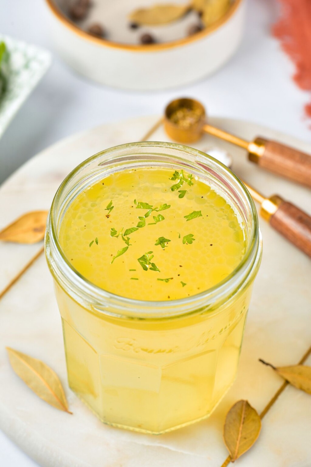 Chicken Stock Recipe - Celebrating Simply
