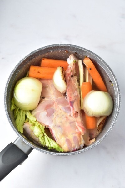 Chicken Stock Recipe - Celebrating Simply