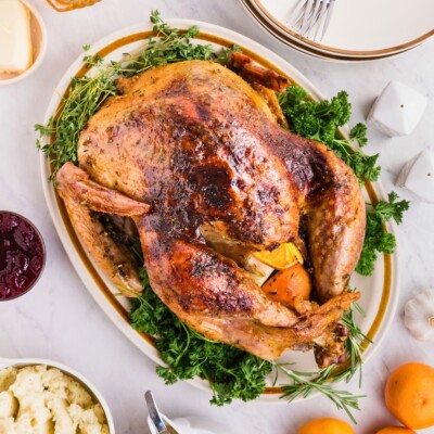 Roasted Turkey - Celebrating Simply