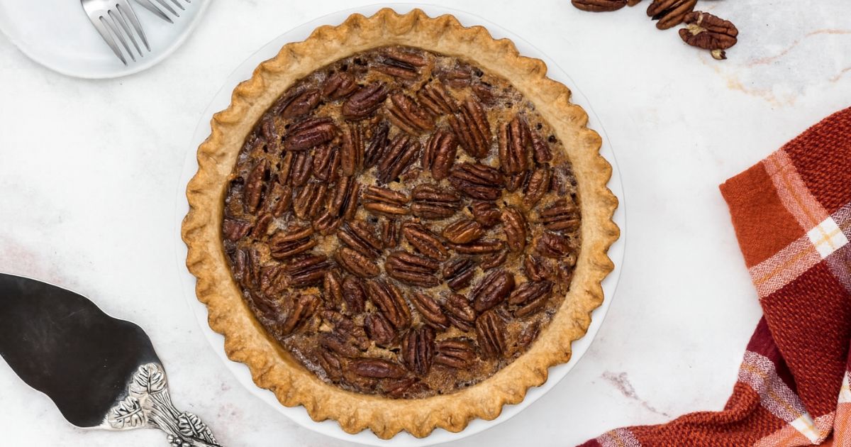Pecan Pie Recipe - Celebrating Simply