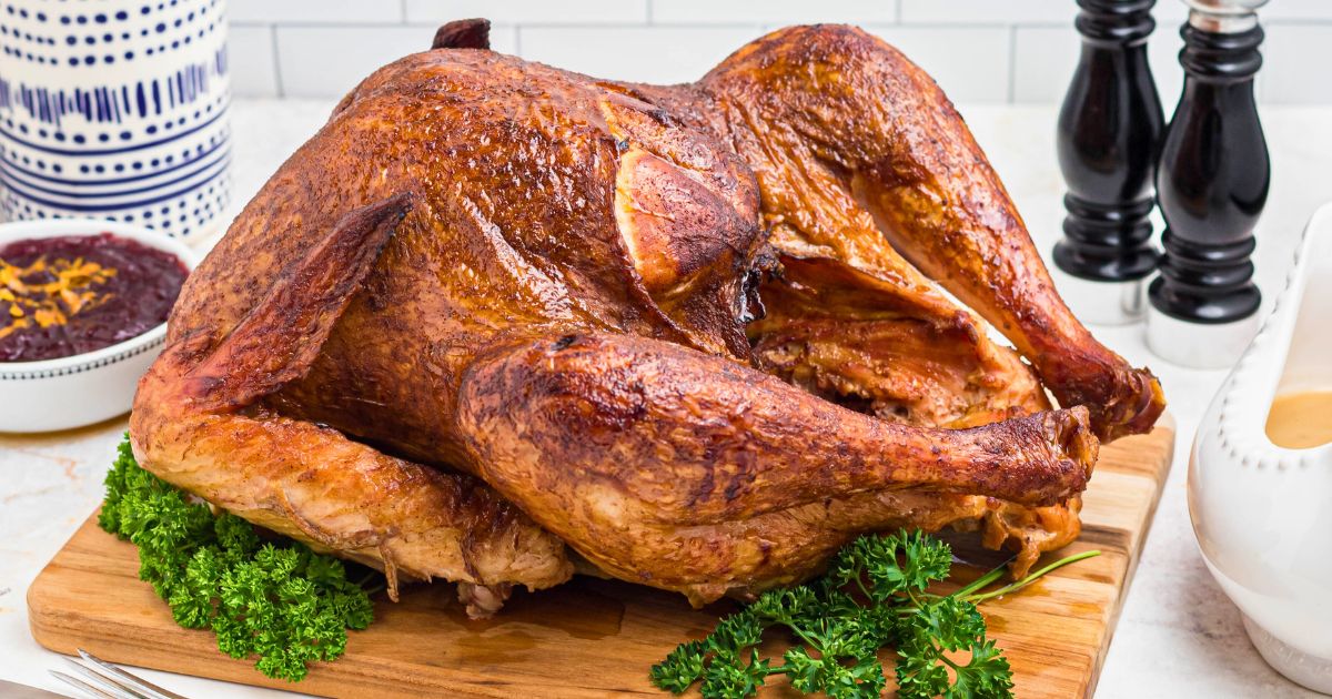 Easy Smoked Turkey Recipe (Juicy and Tender) - Celebrating Simply